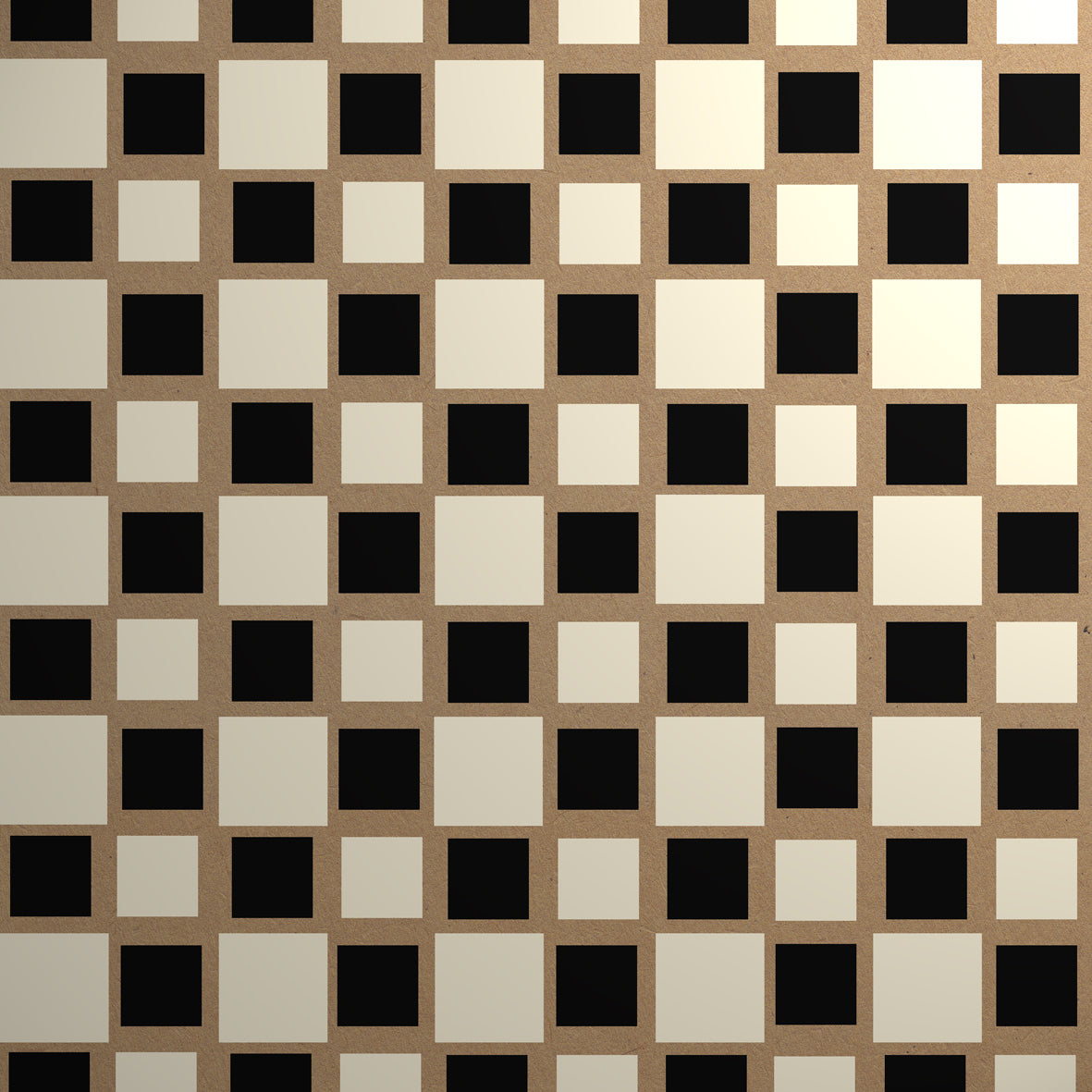 Uniqueco Printed FSCR Geo Kraft Geo Squares – The Unique Paper Company